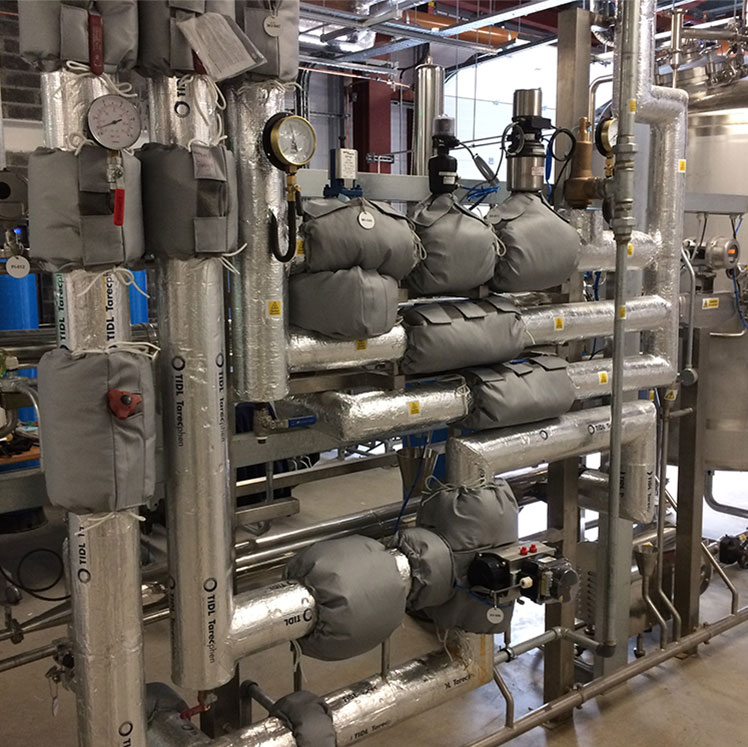 GEM Insulation Jackets: Reduce energy losses in the Boiler Room