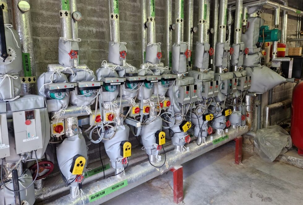 Gem Insulation Jackets at Merlin Park Hospital - Gem Insulation Jackets